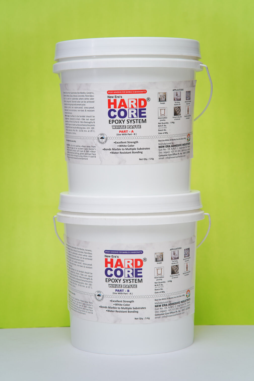 Hardcore White Paste(Epoxy Adhesive System) - New Era