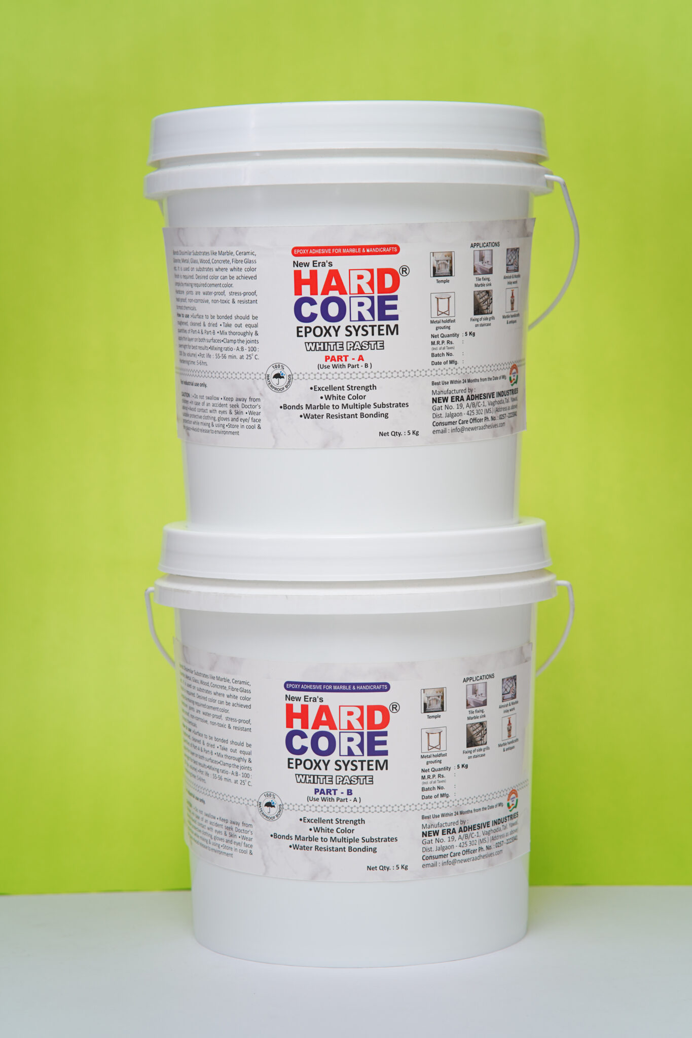 Hardcore White Paste(Epoxy Adhesive System) - New Era